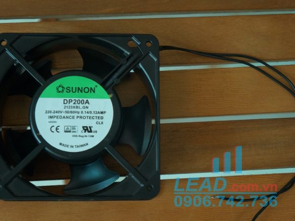 Quạt hút Sunon DP200A 2123XBL.GN, 220-240VAC, 120x120x38mm