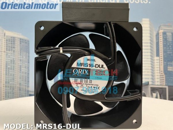 Quạt hút ORIX MRS16-DUL, 230VAC, 160x160x62mm - Quạt Công Nghiệp Chính ...
