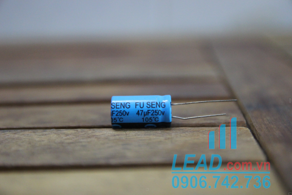 Tụ điện Fu Seng 47uF, 250VAC Jack cắm - Quạt Công Nghiệp Chính Hãng ...