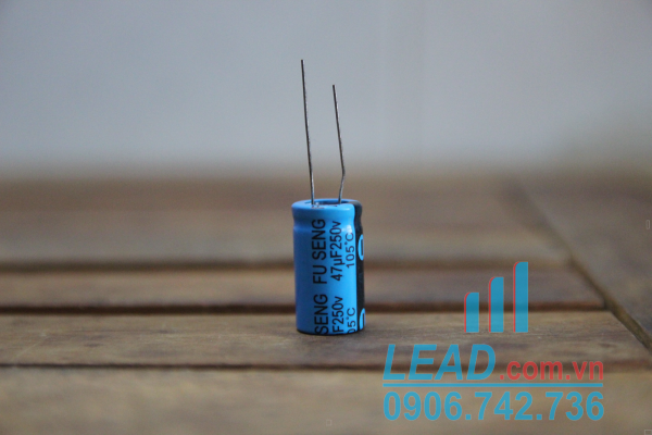Tụ điện Fu Seng 47uF, 250VAC Jack cắm - Quạt Công Nghiệp Chính Hãng ...