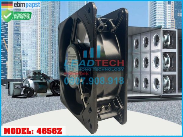 Quạt hút EBMPAPST 4656Z, 230VAC, 120x120x38mm - Quạt Công Nghiệp Chính Hãng | Tiên Phong