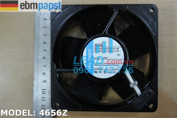 Quạt hút EBMPAPST 4656Z, 230VAC, 120x120x38mm