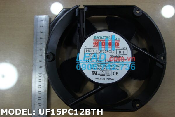 Quạt hút MECHATRONICS UF15PC12 BTH, 115VAC, 172x150x51mm - Quạt Công ...