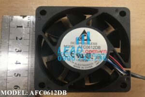 Quạt hút DELTA AFC0612DB, 12VDC, 60x60x15mm