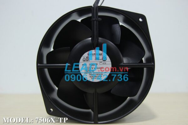 Quạt hút IKURA FAN 7506X-TP, 100VAC, 172x150x55mm - Quạt Công Nghiệp Chính Hãng | Tiên Phong