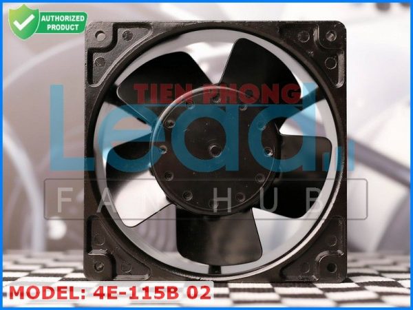 Quạt hút Bi-Sonic 4E-115B 02, 115VAC, 120x120x38mm - Quạt Công Nghiệp Chính Hãng | Tiên Phong