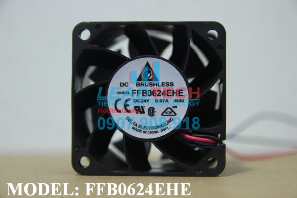 Quạt hút DELTA FFB0624EHE, 24VDC, 60x60x38mm - Quạt Công Nghiệp Chính ...