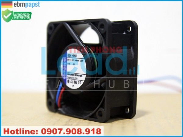 Quạt biến tần EBMPAPST 624HHU, 24VDC, 60x60x25mm - Quạt Công Nghiệp ...