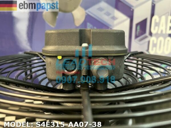 Quạt hút EBMPAPST S4E315-AA07-38, 230VAC, 315mm - Quạt Công Nghiệp Chính Hãng | Tiên Phong
