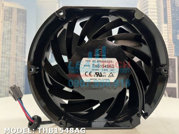 Quạt hút DELTA THB1548AG, 48VDC, 172x150x51mm - Quạt Công Nghiệp Chính ...