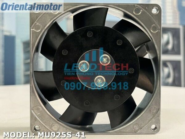 Quạt hút ORIX MU925S-41, 200VAC, 92x92x25mm - Quạt Công Nghiệp Chính Hãng | Tiên Phong