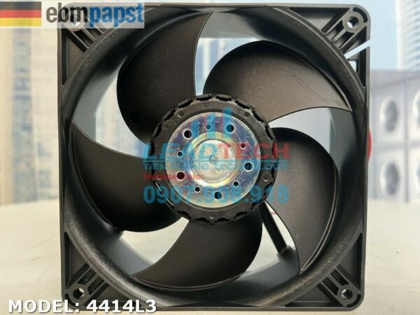 Quạt biến tần EBMPAPST 4414L3, 24VDC, 120x120x38mm - Quạt Công Nghiệp Chính Hãng | Tiên Phong