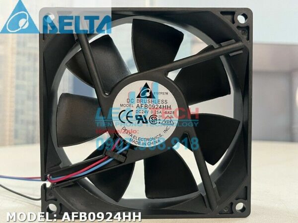 Quạt biến tần DELTA AFB0924HH, 24VDC, 92x92x25mm - Quạt Công Nghiệp ...