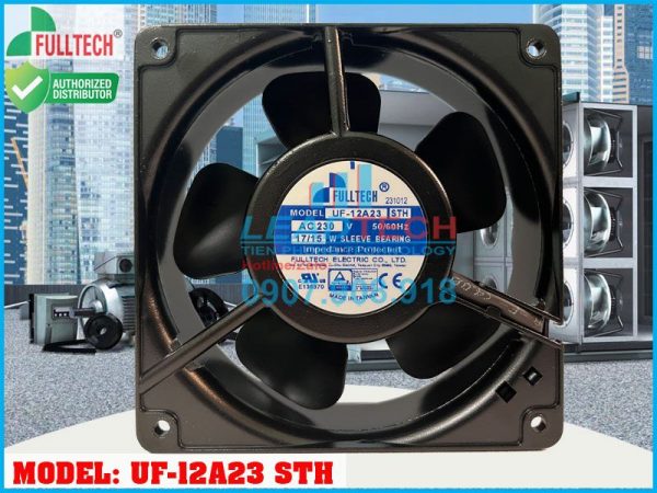 Quạt hút tủ điện FULLTECH UF-12A23 STH, 230VAC, 120x120x38mm - Quạt ...