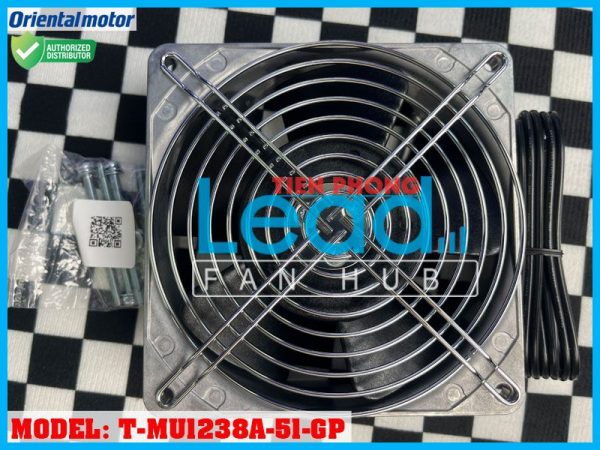 Bộ quạt hướng trục ORIX T-MU1238A-51-GP, 220/230VAC, 120x120x38mm - Quạt Công Nghiệp Chính Hãng ...