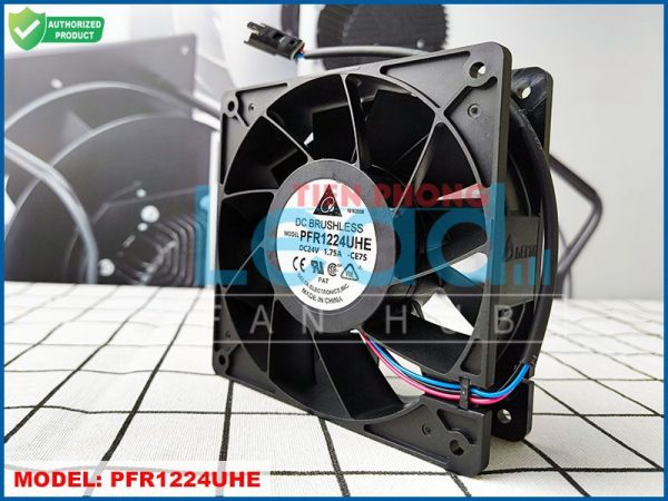 Quạt biến tần DELTA PFR1224UHE, 24VDC, 120x120x38mm - Quạt Công Nghiệp ...